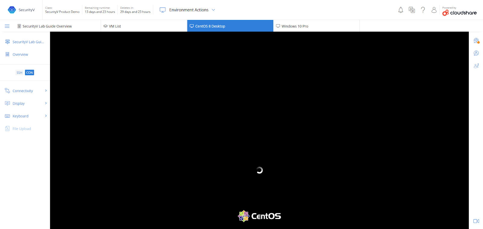 Viewer Layout and Functions – CloudShare Help Center