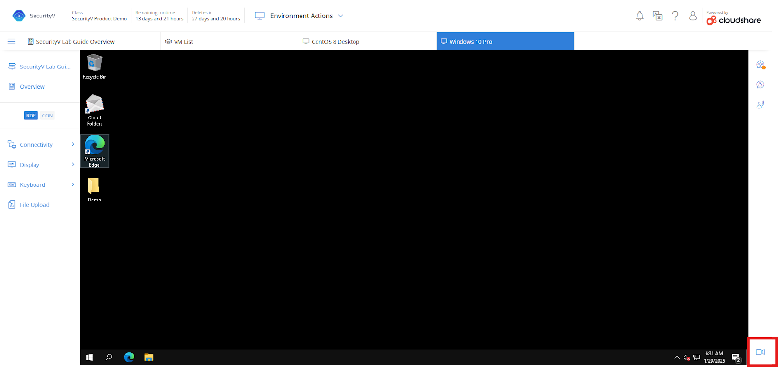 Using Video Conferencing – CloudShare Help Center