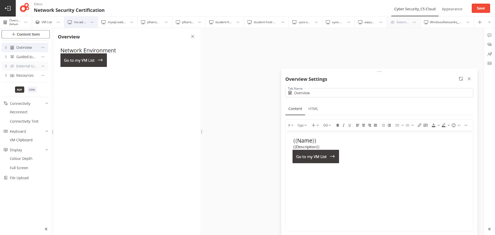 Overview Page – CloudShare Help Center