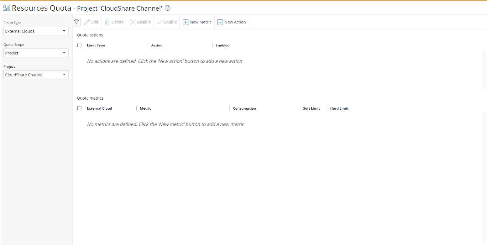 Using External Resource Quotas – CloudShare Help Center