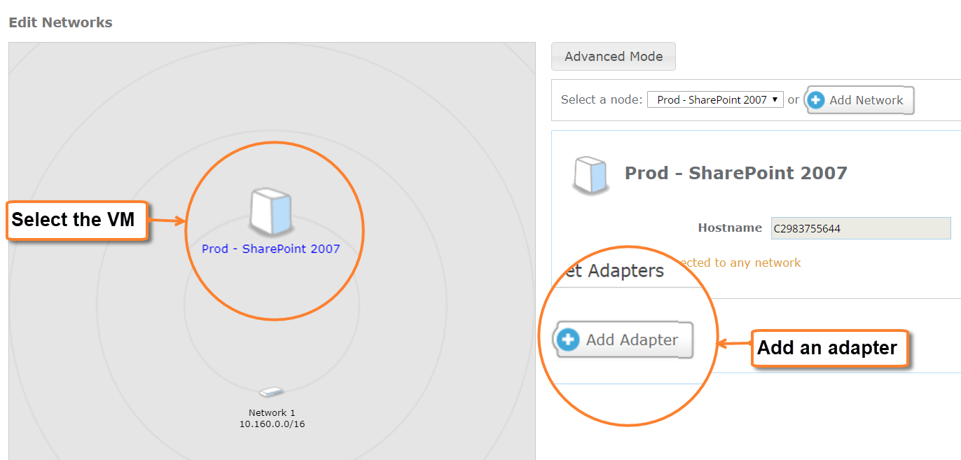 Editing Networks – CloudShare Help Center