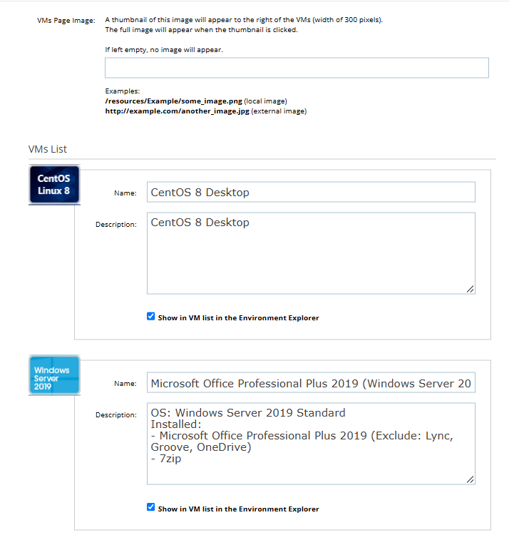 Editing Descriptions – CloudShare Help Center