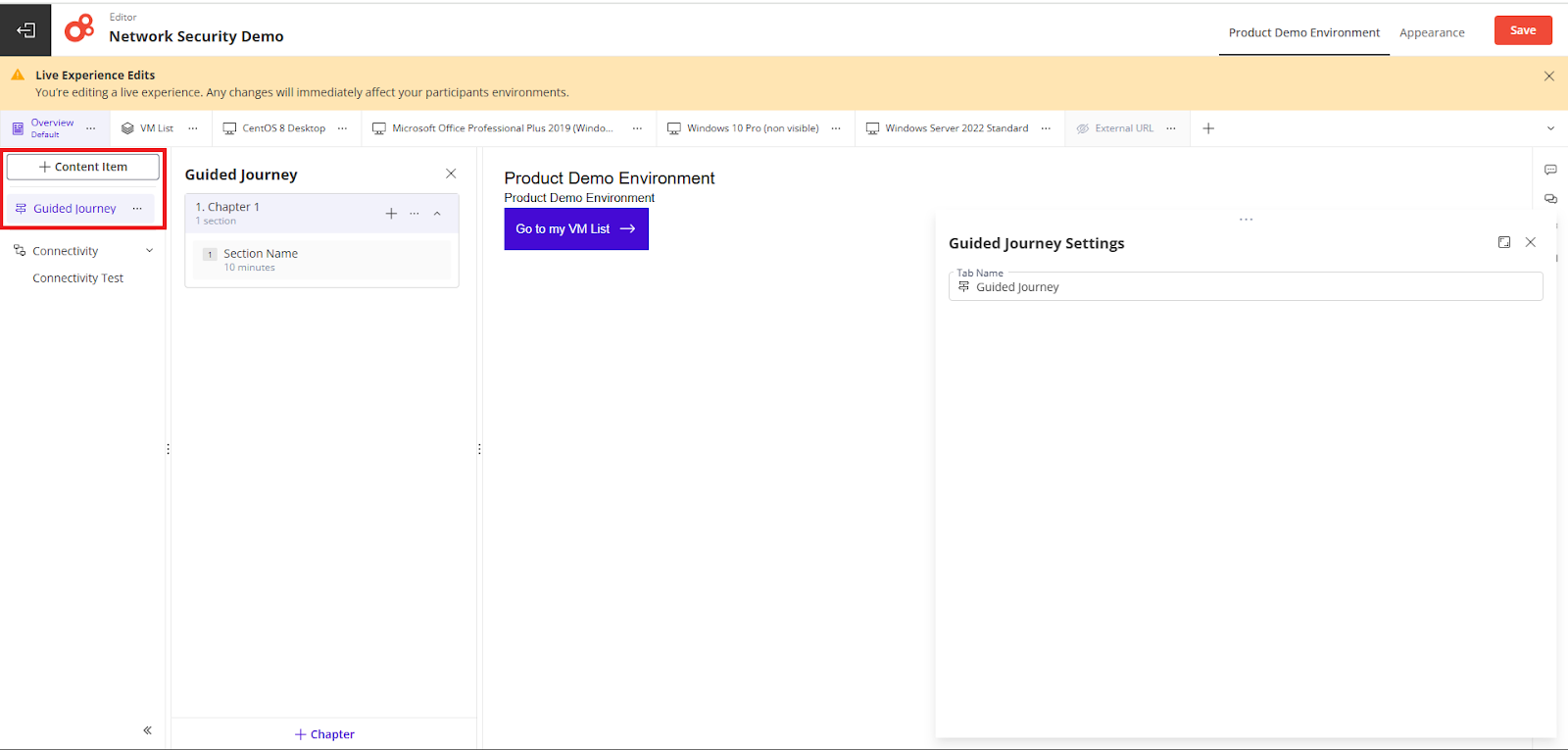 Guided Journeys – CloudShare Help Center