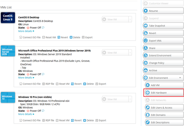 Increasing VM Disk Size – CloudShare Help Center