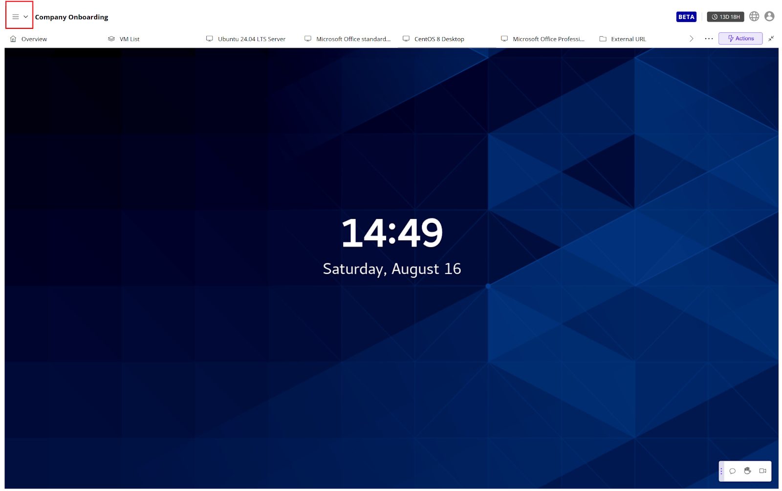 Full Screen – CloudShare Help Center