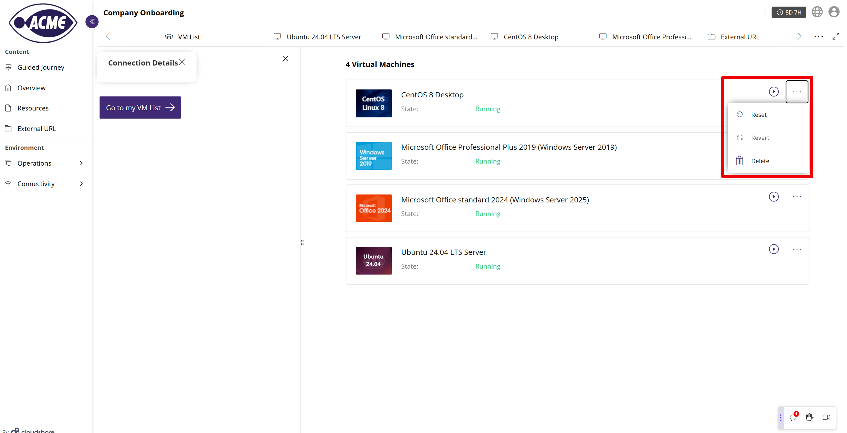 Virtual Machines – CloudShare Help Center